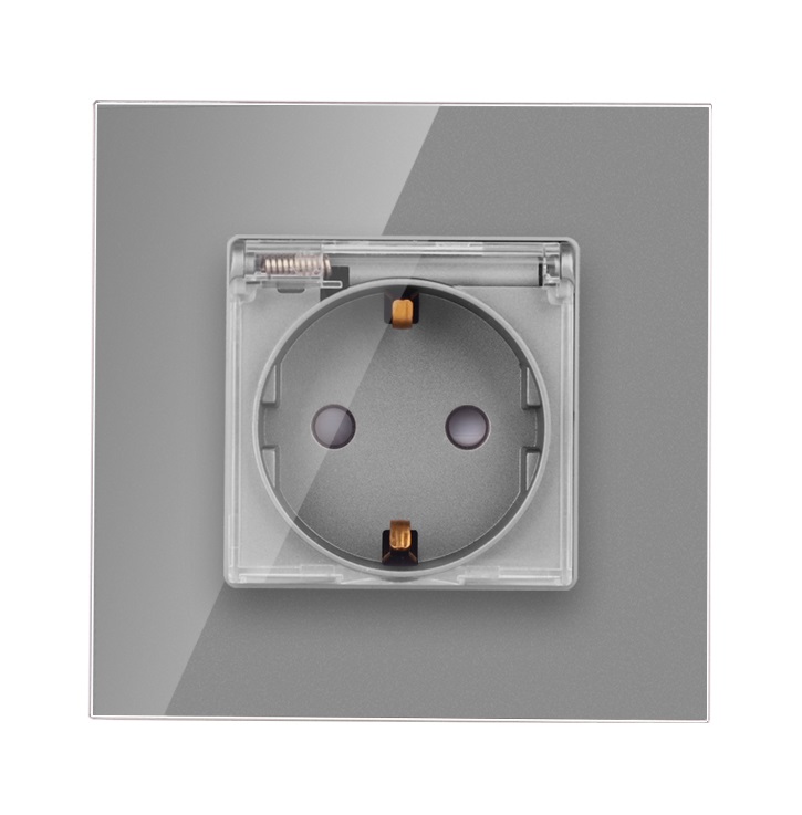 Bingoelec Europe Type F Wall Socket with Cover