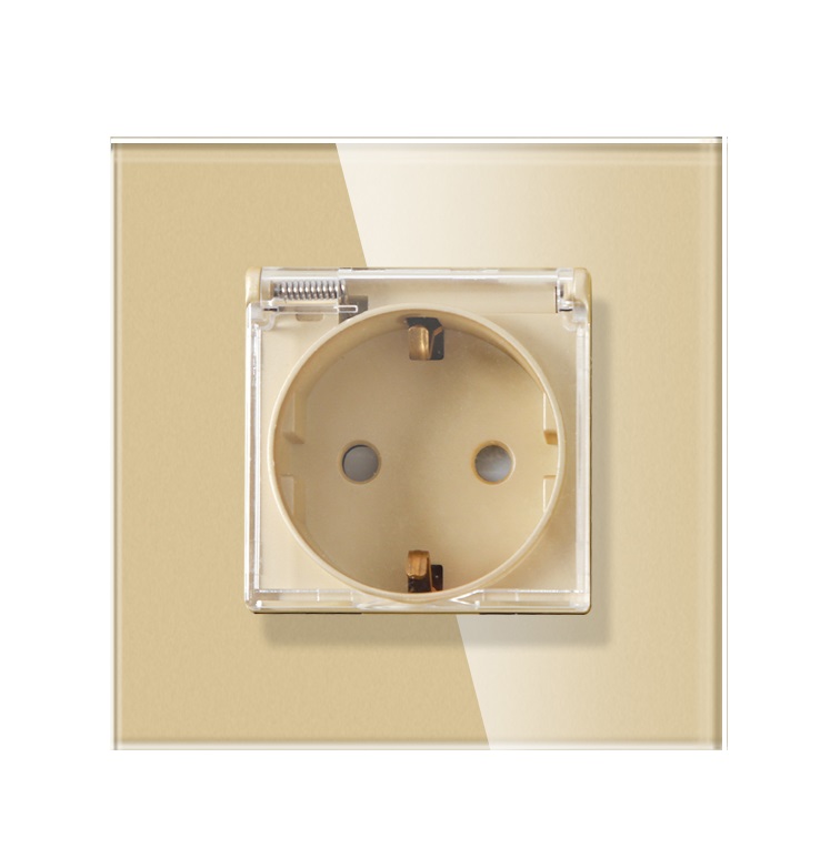 Bingoelec Europe Type F Wall Socket with Cover