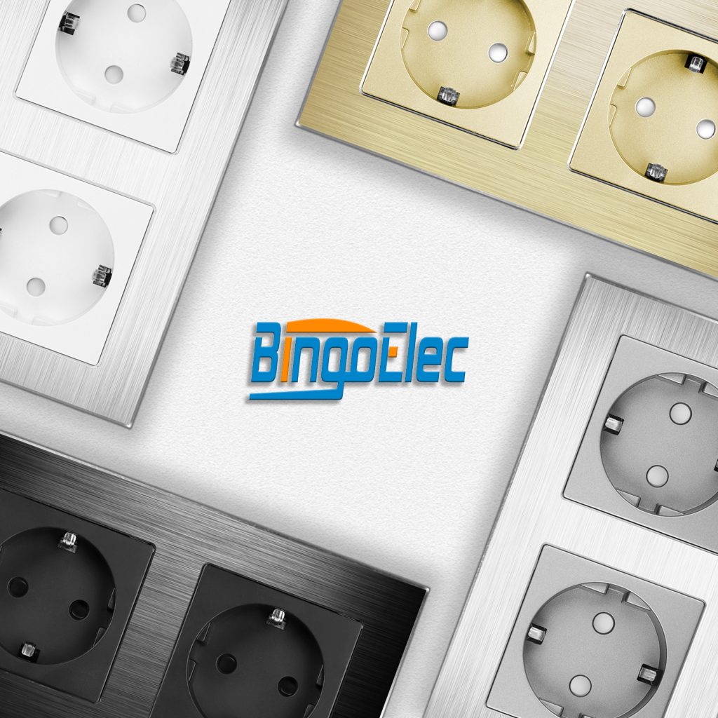 Bingoelec Double Europe Type F Wall Socket