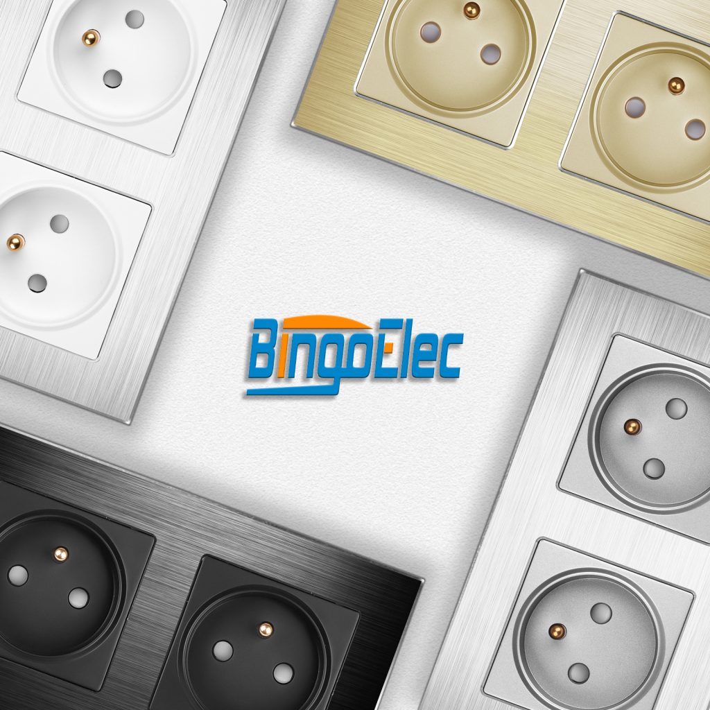 Bingoelec Double Europe Type E Wall Socket