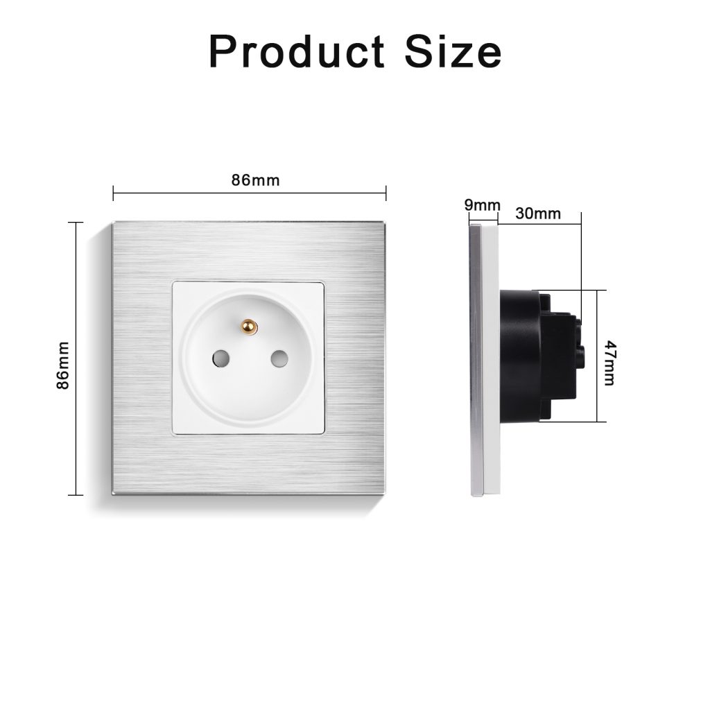 Bingoelec Europe Type E Wall Socket